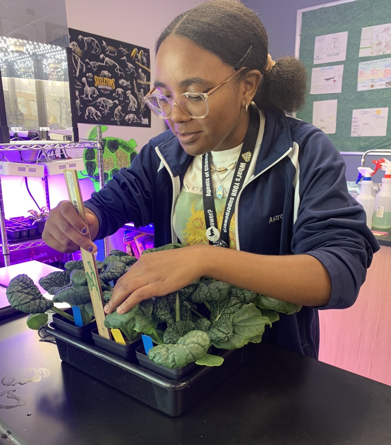 Growing Beyond Earth - Participating Schools- Irradiated Seeds ...